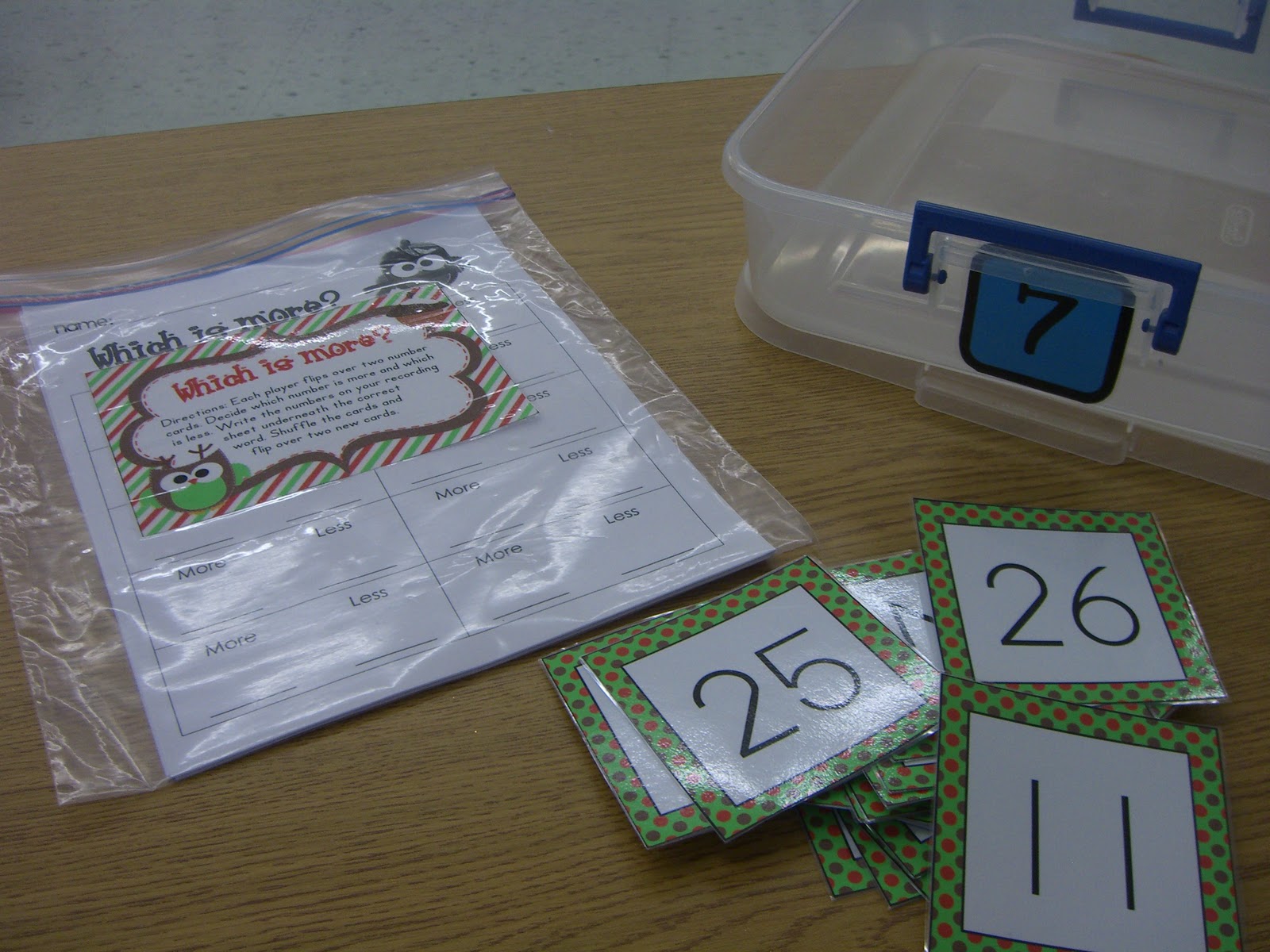 First Grade Garden: Math Stations 3 - Christmas Style!!