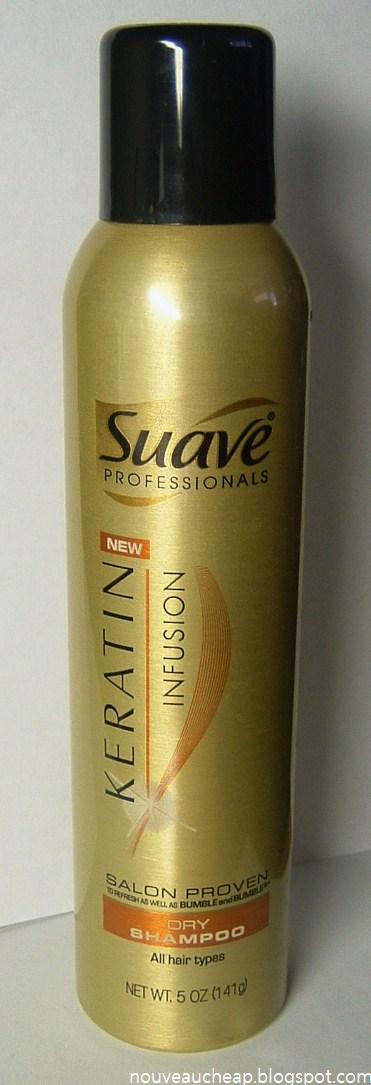 Review: New Suave Keratin Infusion Dry Shampoo | Nouveau Cheap