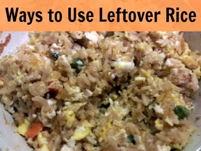 Sunny Simple Life: Ways to Use Leftover Rice