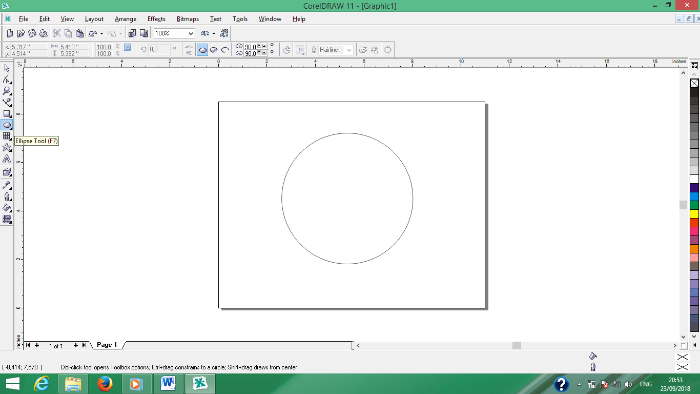Tutorial Membuat logo di Corel Draw: tutorial membuat logo di coreldraw 11