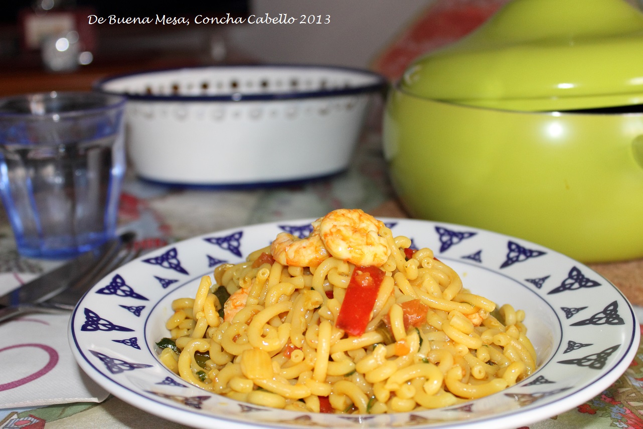 Fideuá de Langostinos