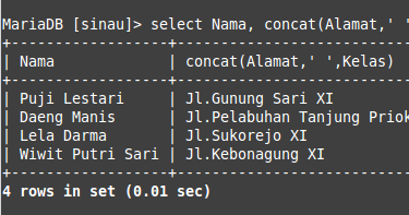 Fungsi-fungsi dalam MySQL | pujilestari