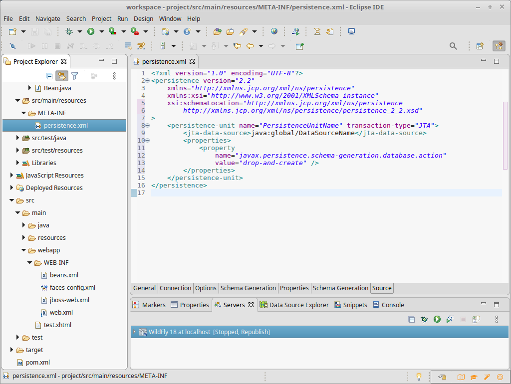 The BalusC Code: JSF 2.3 tutorial with Eclipse, Maven, WildFly and H2