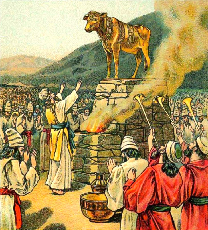 Missionária Rosangela Feitosa: O Bezerro de ouro