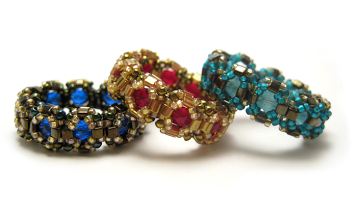 Two Versatile Beaded Ring Tutorials / The Beading Gem