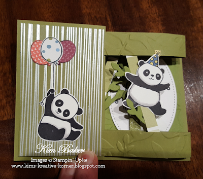 Kim's Kreative Korner: Stray Ducklings Swap - Party Pandas Fun Fold