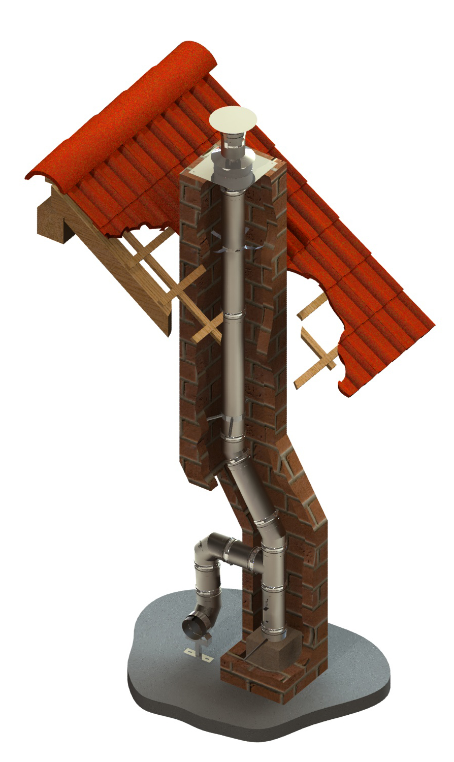 Vse za dom: Troslojni inox dimniki: izvrstna izolacija in enostavna montaža