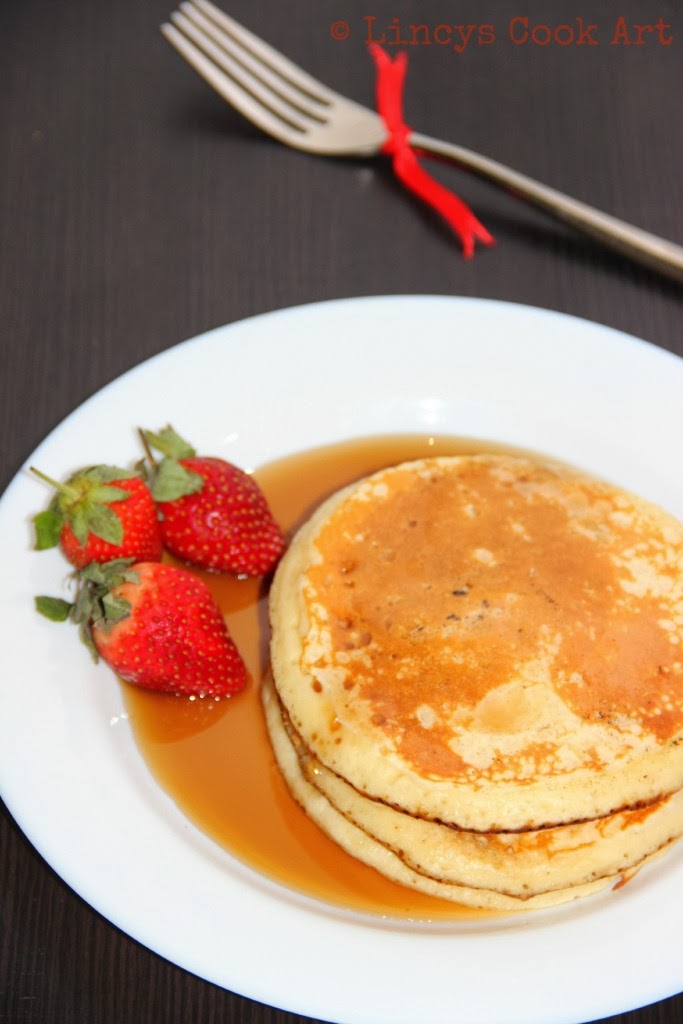 Pan Cakes/ Fluffy Pan Cakes/ American Pan Cakes/ Easy Pan Cakes ~ Lincy ...