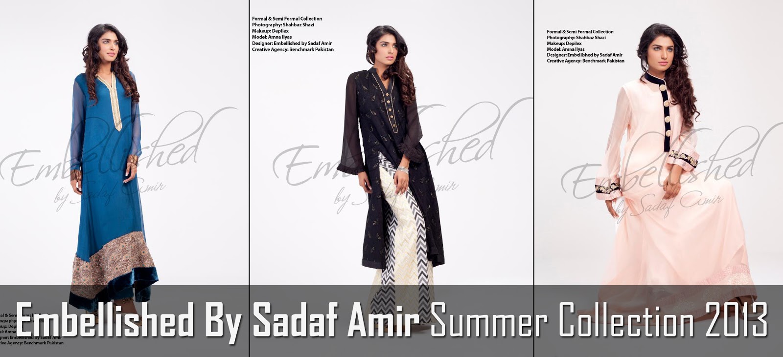 Embellished By Sadaf Amir Summer Collection 2013-2014 | Formal and Semi ...