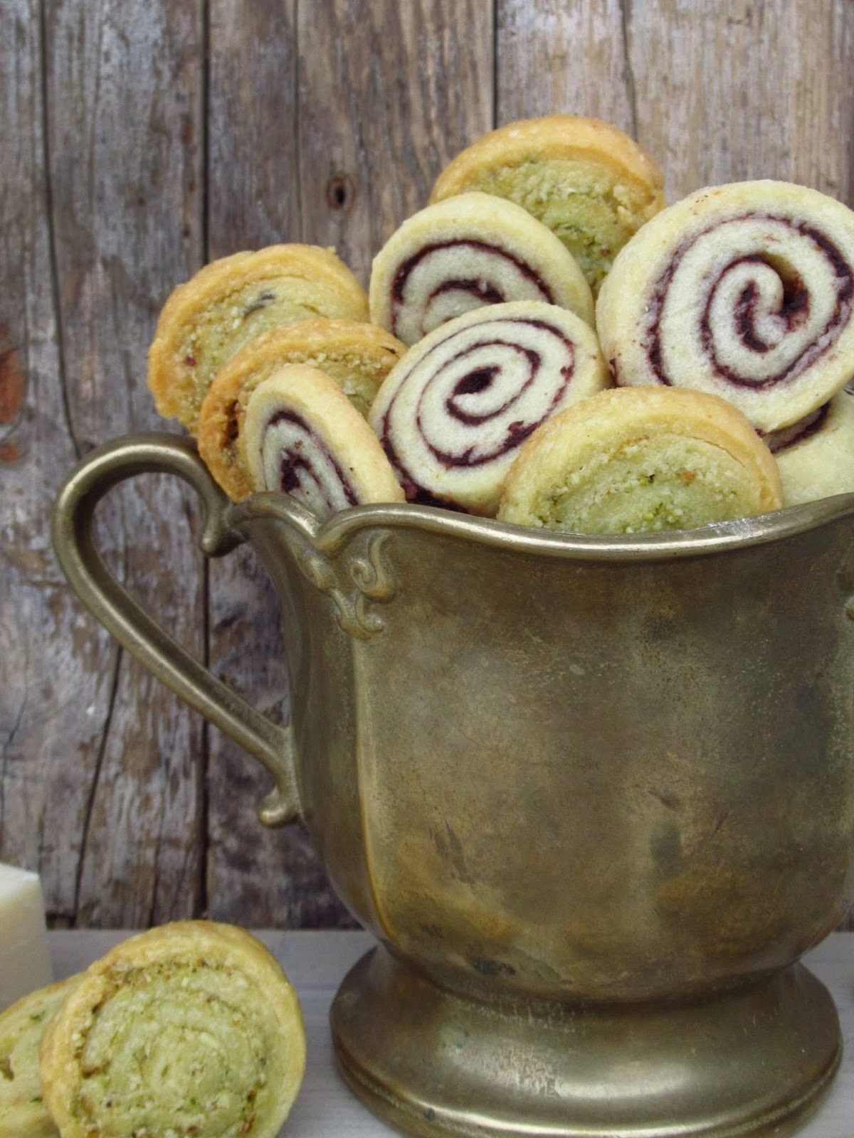 ćakula o spizi: Slane rolice od pistacija i maslina