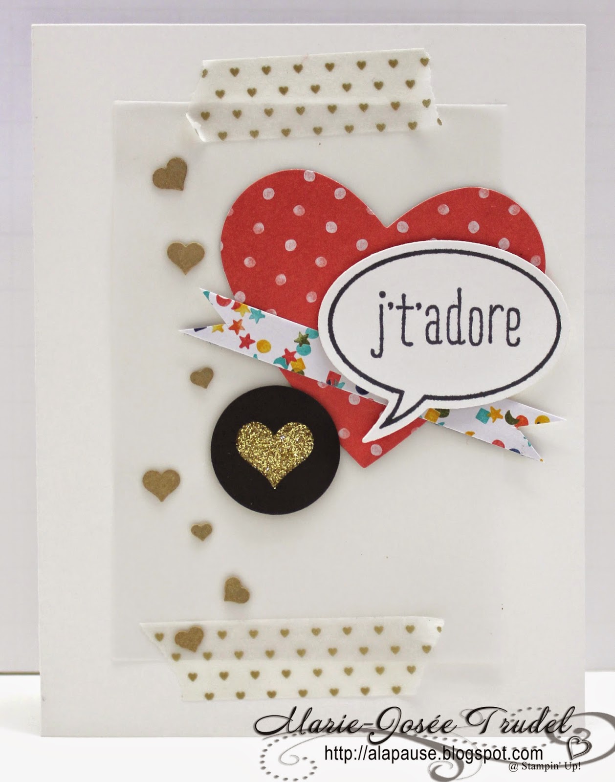 A La Pause: Série Ça Bulle avec coeurs... / Just Sayin' CASE