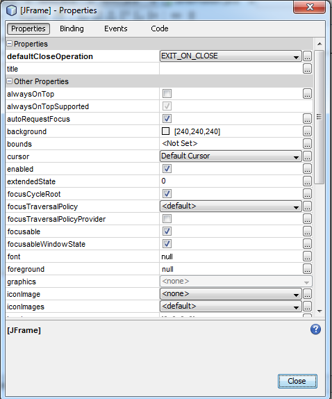 Jframe Form Position Center Java Netbeans Menengahkan Frame Ke Tengah Layar Java Netbeans