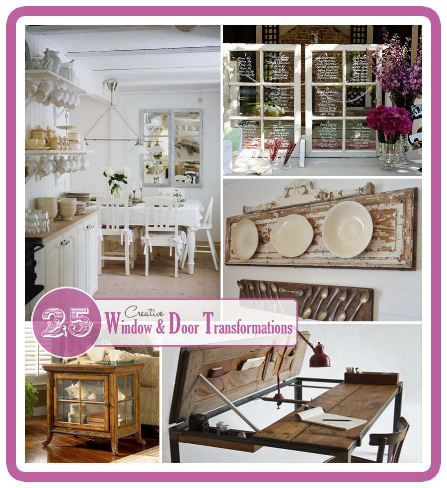 25 Creative Window and Door Transformations - The Cottage Market
