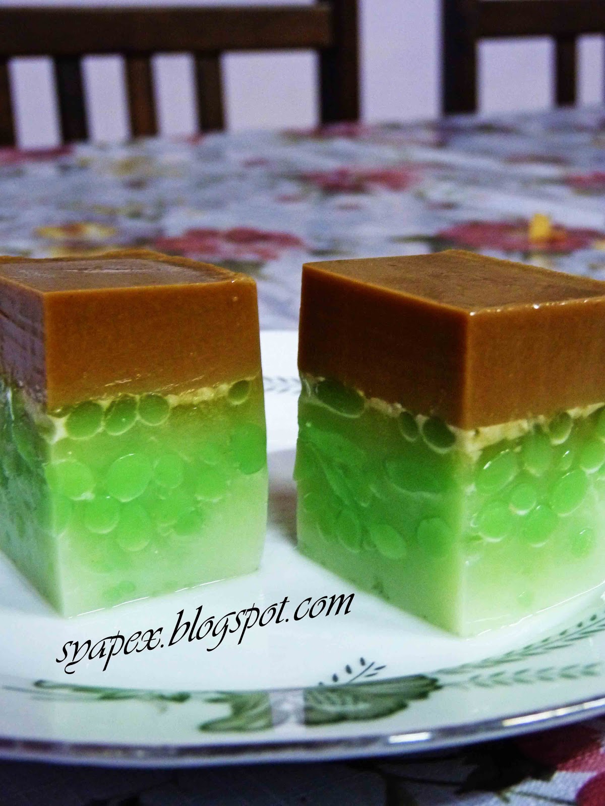 syapex kitchen: Puding Cendol Gula Melaka