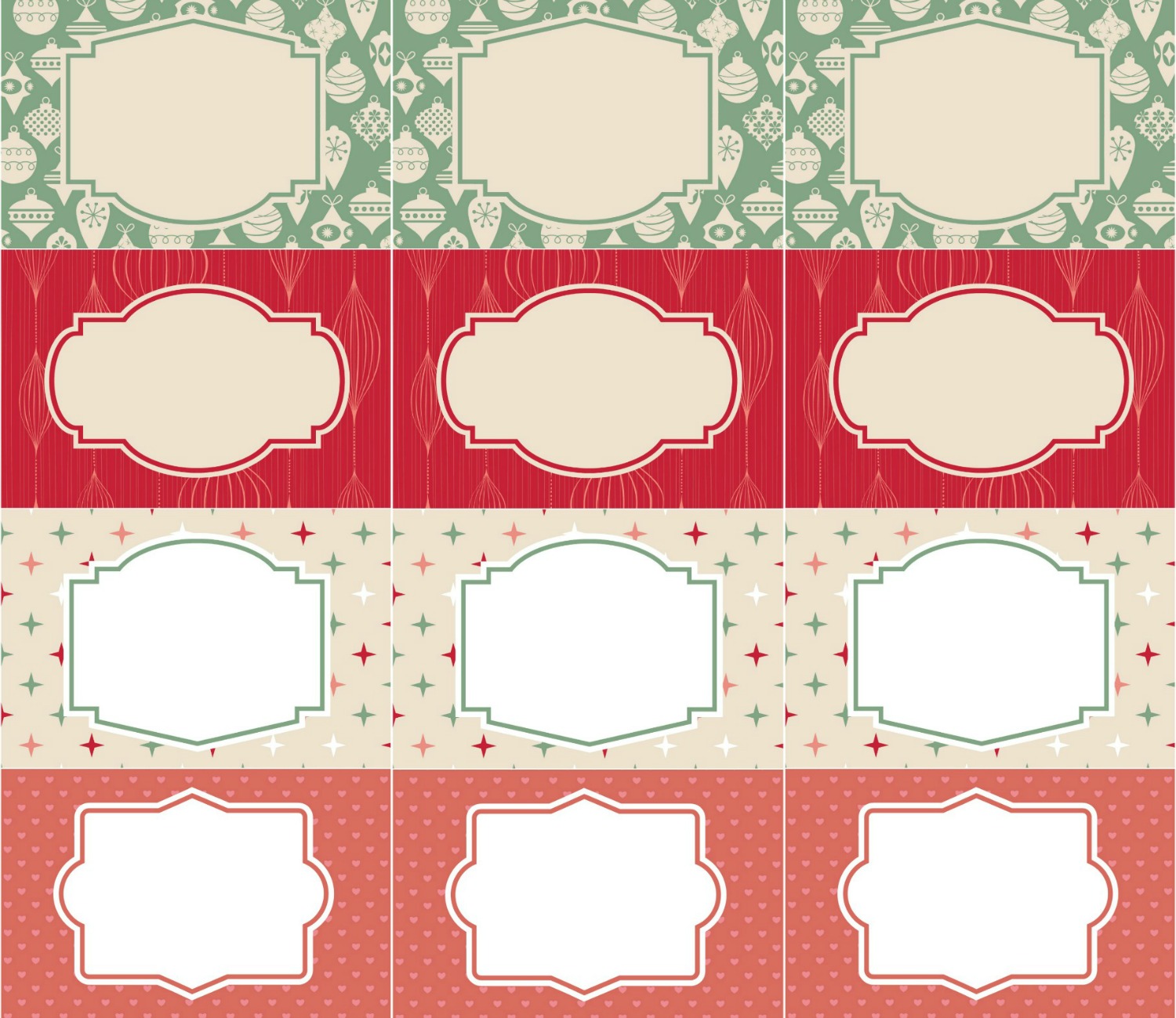 té con limón y canela : ETIQUETAS NAVIDEÑAS IMPRIMIBLES