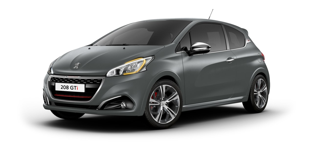 Peugeot 208 GTi Restylée (2015 à 2018) - Couleurs, code peinture