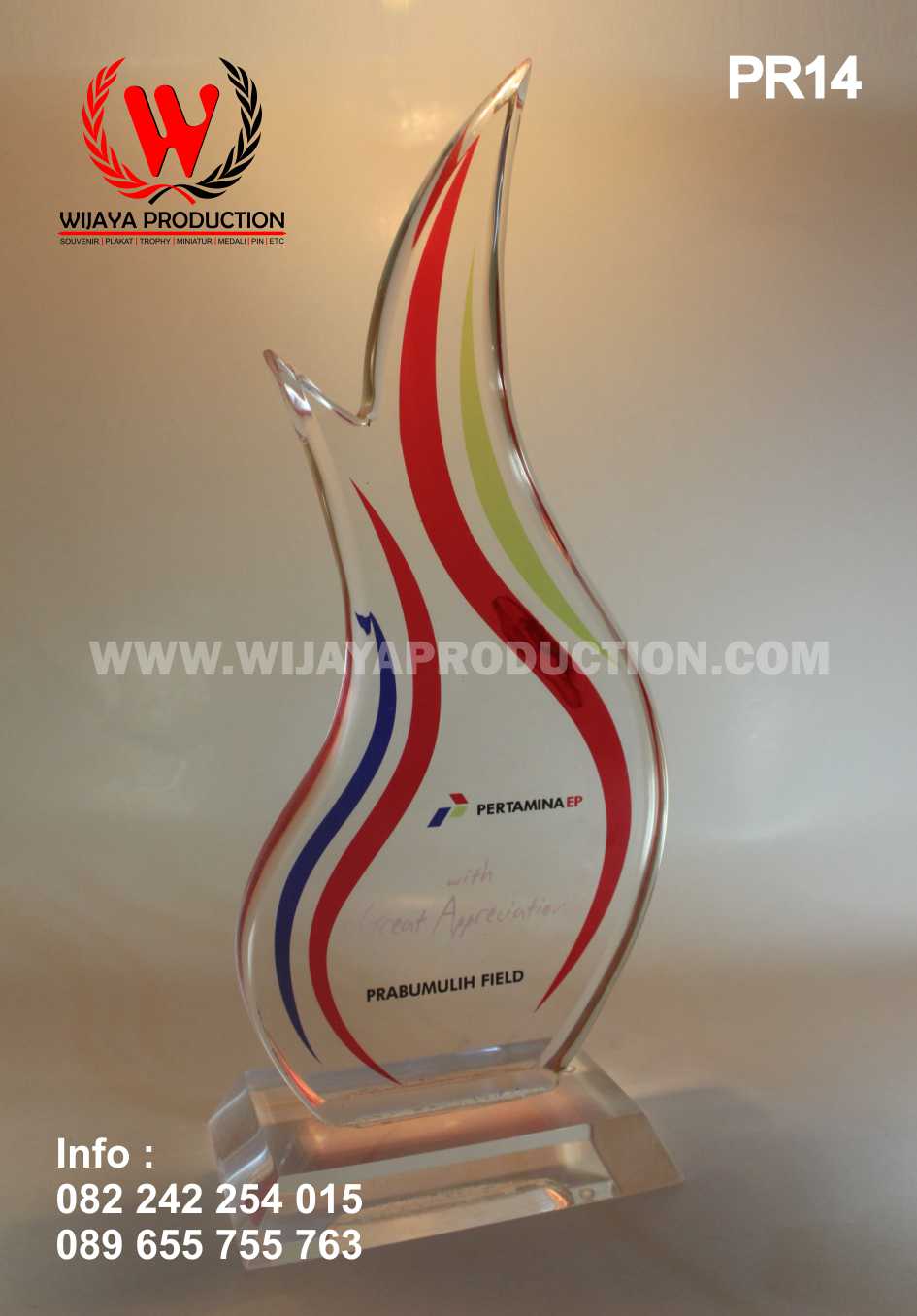 contoh plakat pertamina