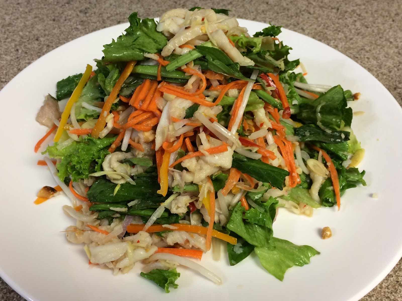 Snippets from a Khmer Soul: Khmer Fish Salad or Pleah Trey