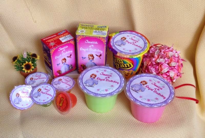 Sticker Label: Lebel Snack Ultah