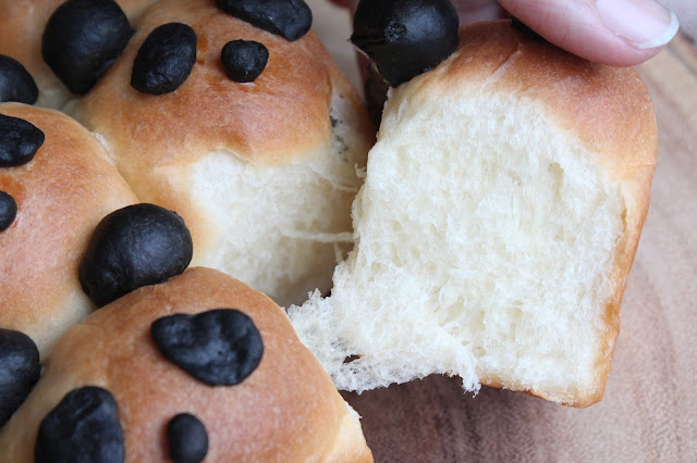 Honey Bee Sweets: Panda Buns (Cheddar and Cream Bread Recipe)