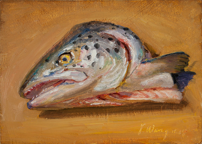 DAILY PAINTERS MARKETPLACE: fish head painting