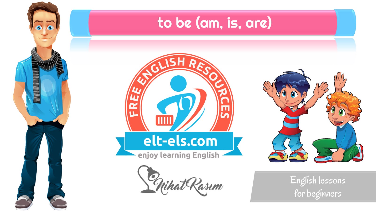 Video lessons: to be (am, is, are) | www.elt-els.com