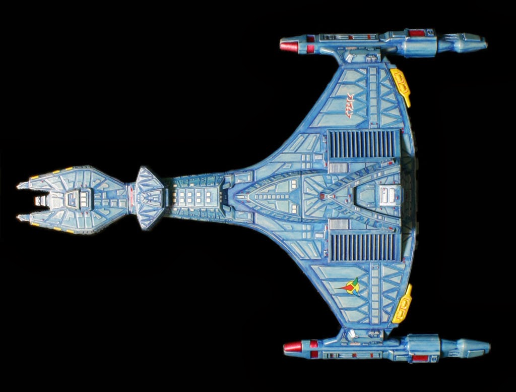 Spacedock 2001: 1/1400 Klingon Vor'cha-class attack cruiser