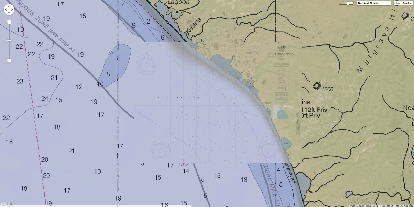 GeoGarage blog: NOAA issues new nautical chart for the Arctic