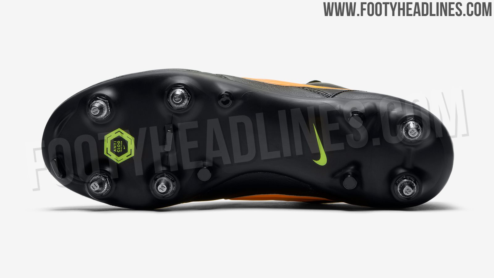 Black / Orange Nike Premier II Anti-Clog Boots Leaked - Footy Headlines