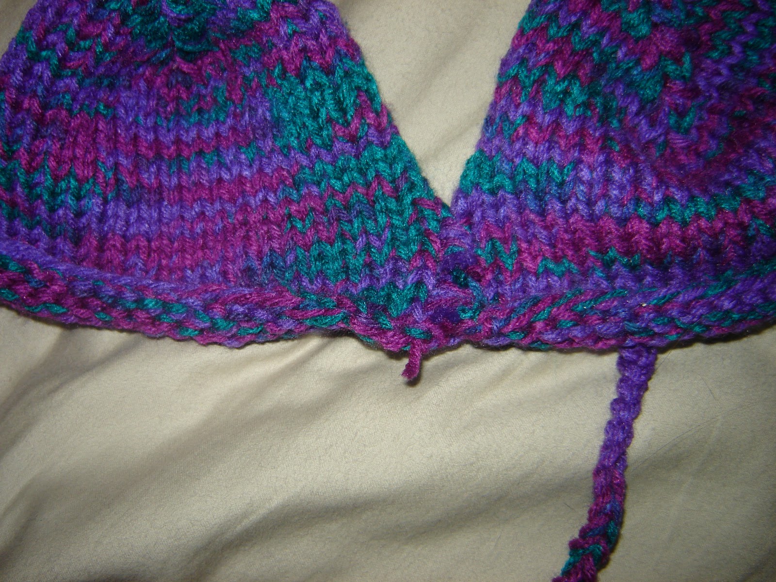 Kimberlys Creation Corner Knitted Bikini Top