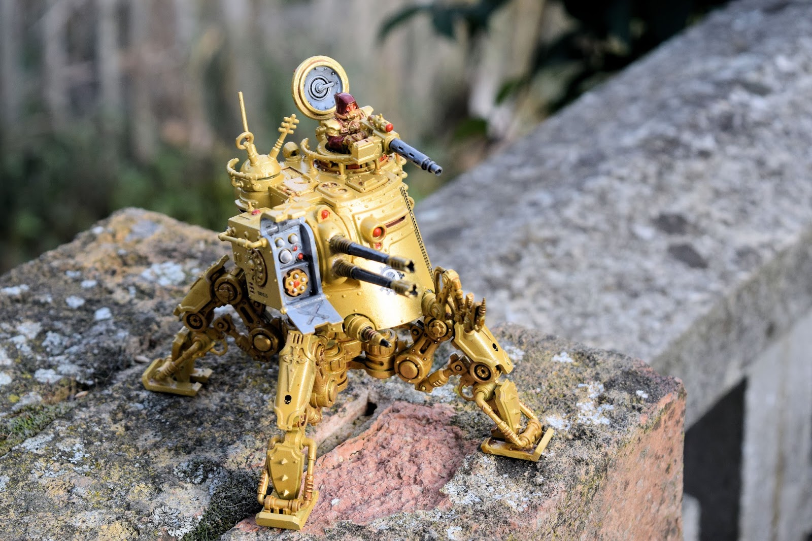 John's Toy Soldiers: Review Adeptus Mechanicus Dunewalker