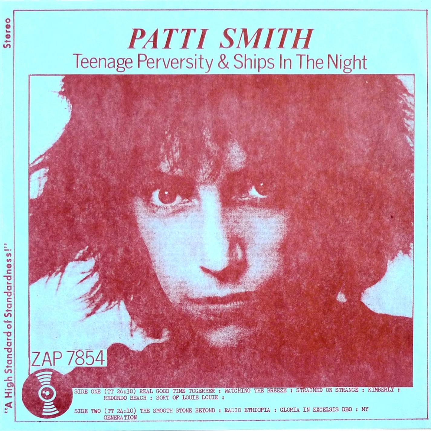 T.U.B.E.: Patti Smith - 1976-01-30 - Los Angeles, CA (FM/FLAC)