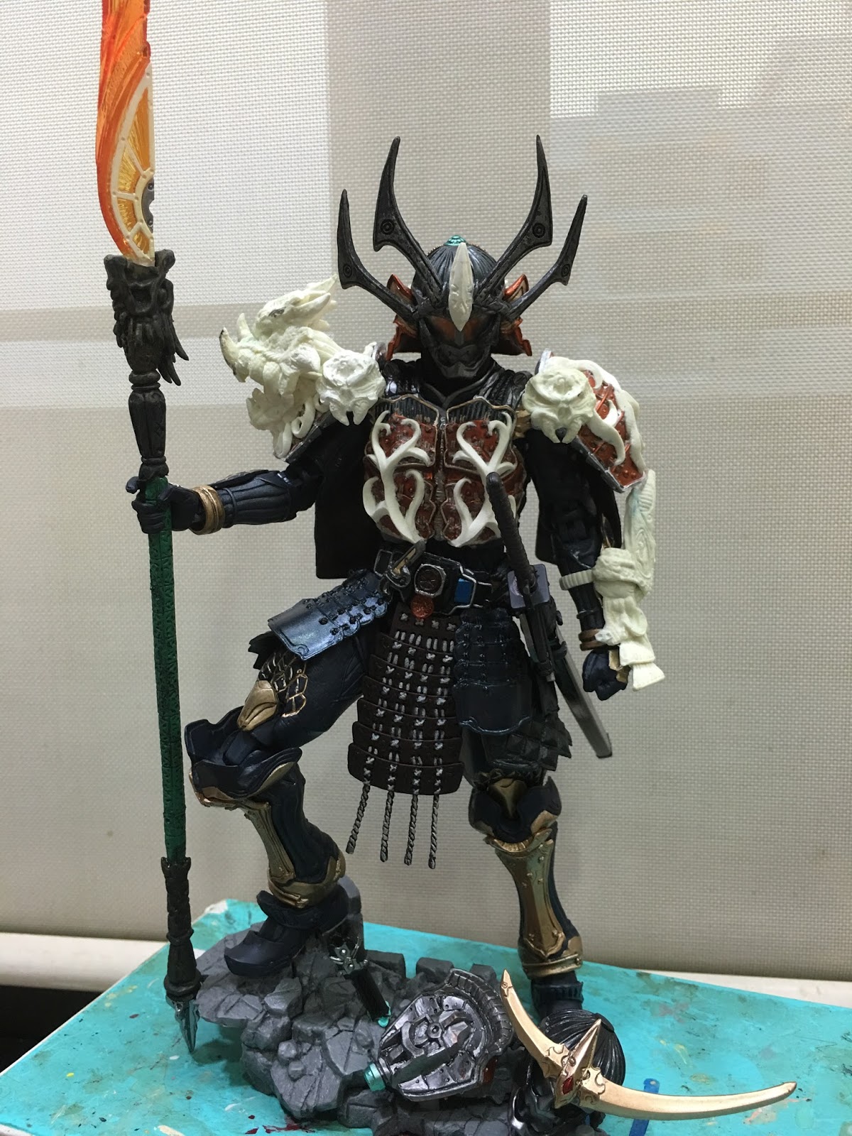 Kamen Rider World: Custom SIC Dark Gaim :D