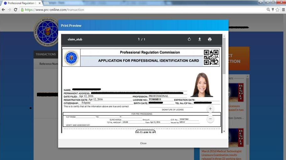 How to Renew PRC License ID Card Online? - Talking Pinoy