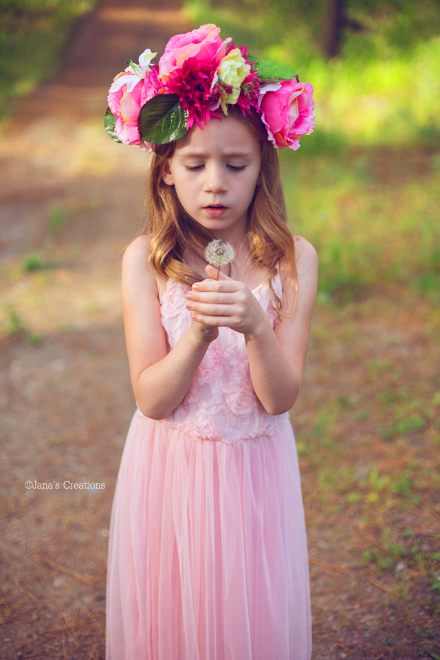 Jana's Creations: The most beautiful 7 yr old I know......