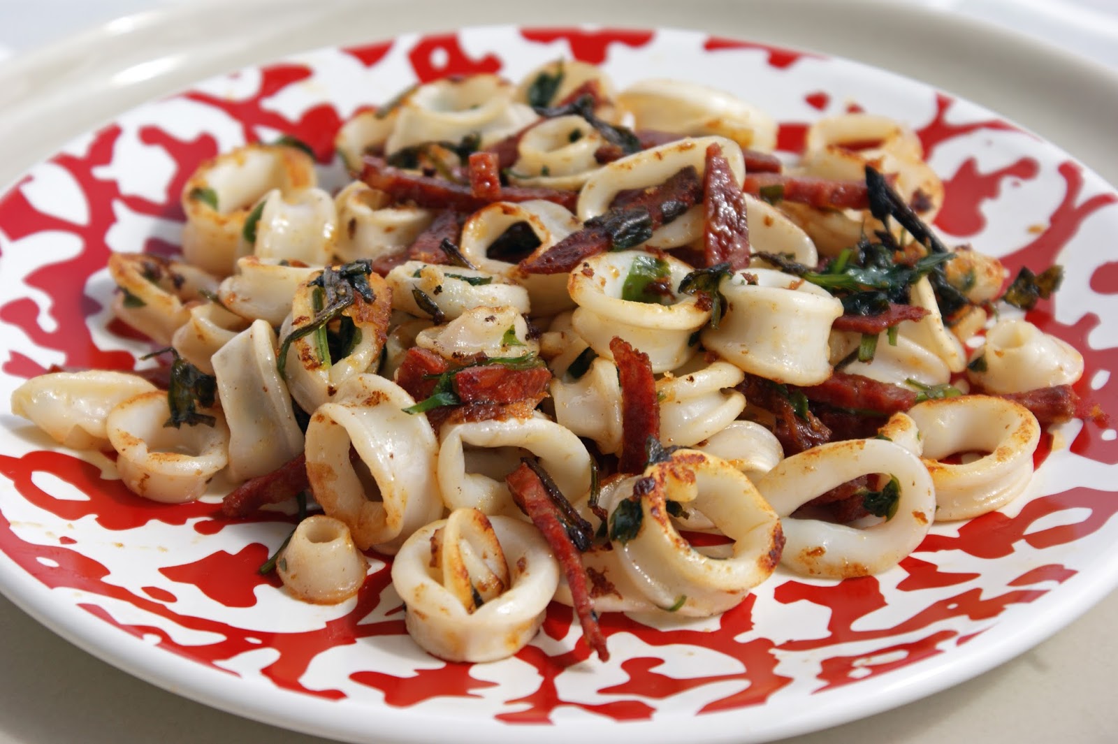 Afternoon Tea: Tapas de calamars à la plancha pour un apéro olé olé