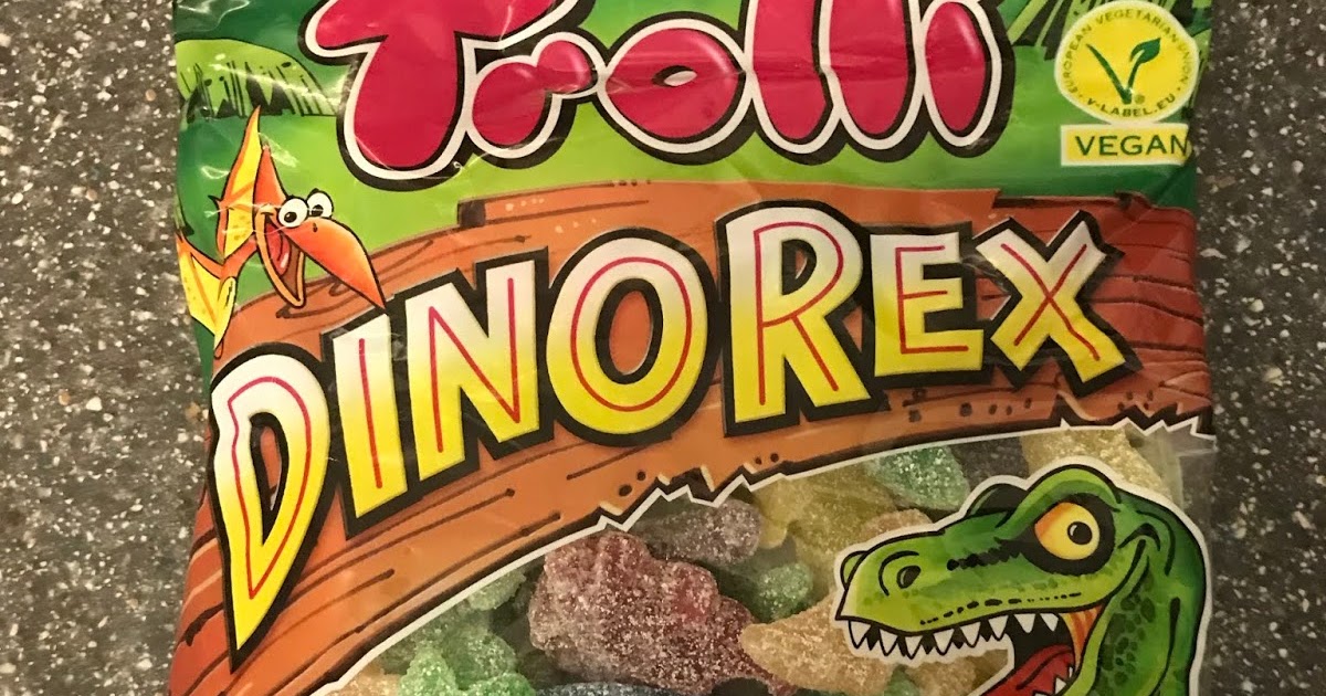 A Review A Day: Today's Review:Trolli Dino Rex