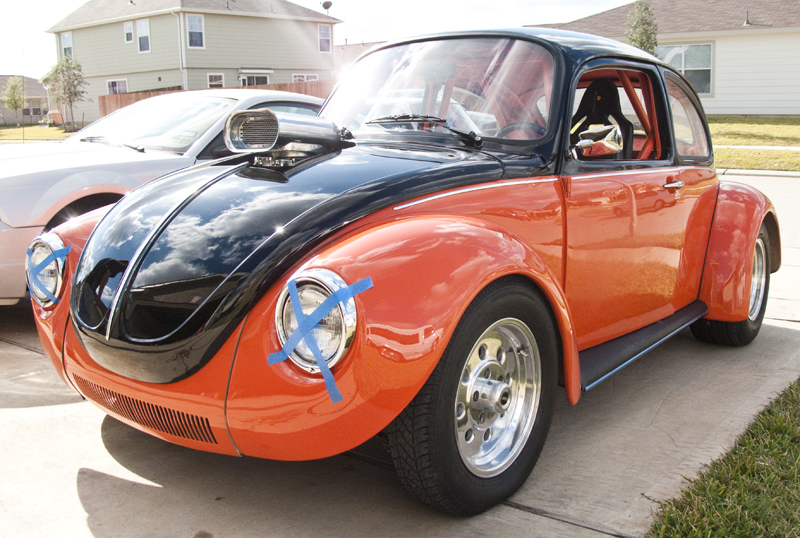 Fusca hot rod v8