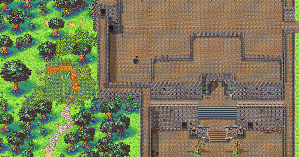 Dusk MORPG (GMUD) Java,: Demo of the WIP art assets