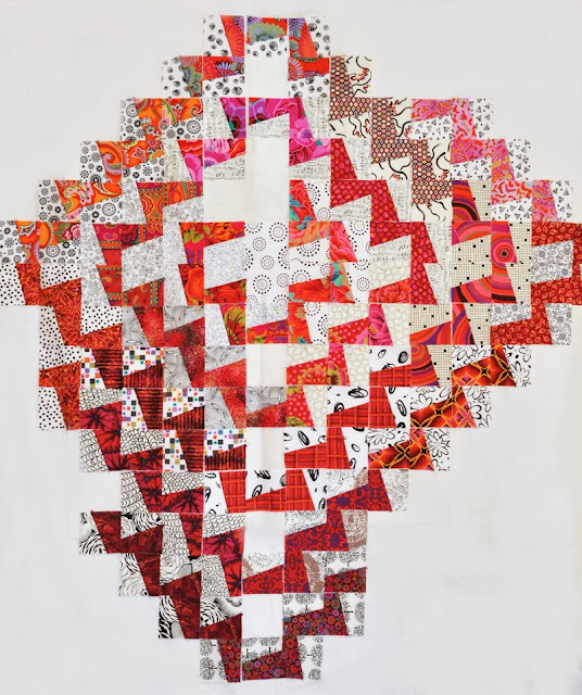 Quilternity's Place: Fractured QAL week three...