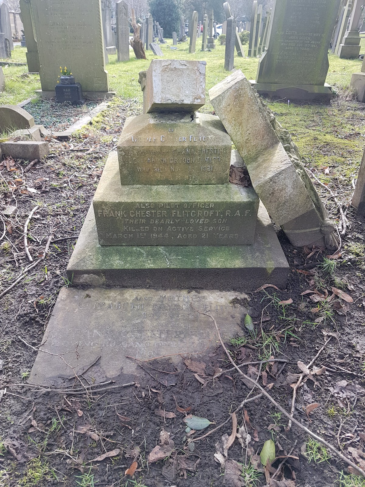 War Graves and Memorials: Stockport Cemetery and Crematorium.