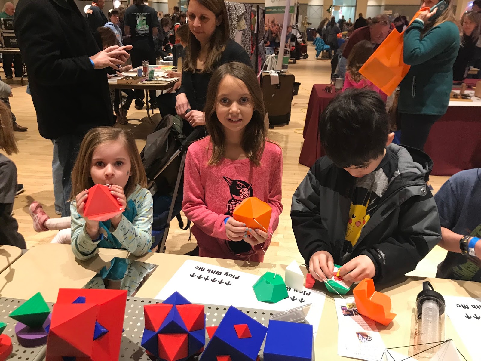 GMU Math MakerLab: Mathematics in Motion at the Maker Faire NOVA
