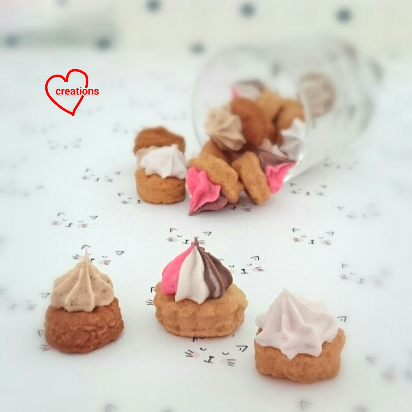 Loving Creations for You: Tea and Neapolitan Iced Gem Biscuits (updated ...