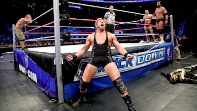 Raw And Smackdown 2014: John Cena, Cody Rhodes & Goldust vs. Damien ...