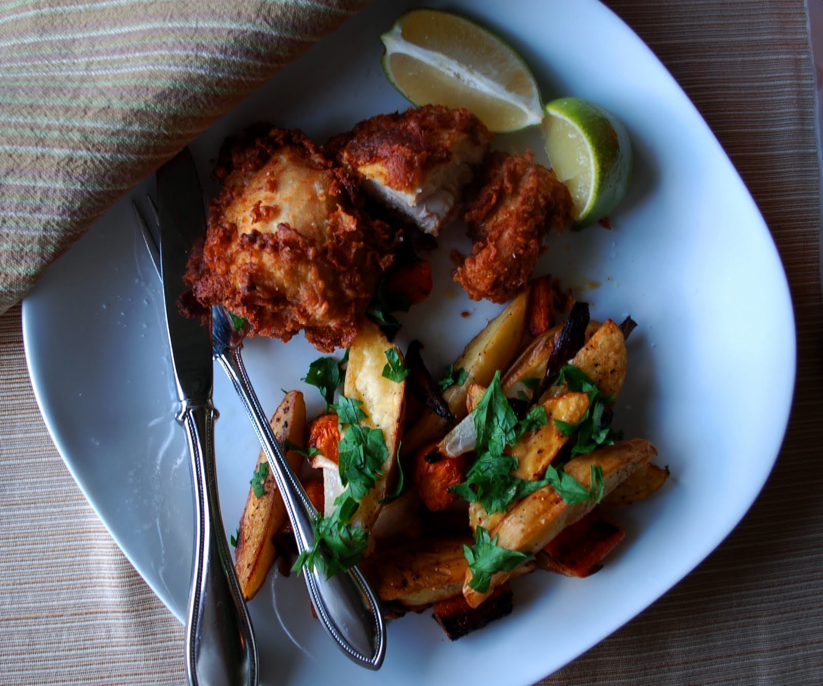 The Spice Garden: Crispy Curry Fried Chicken