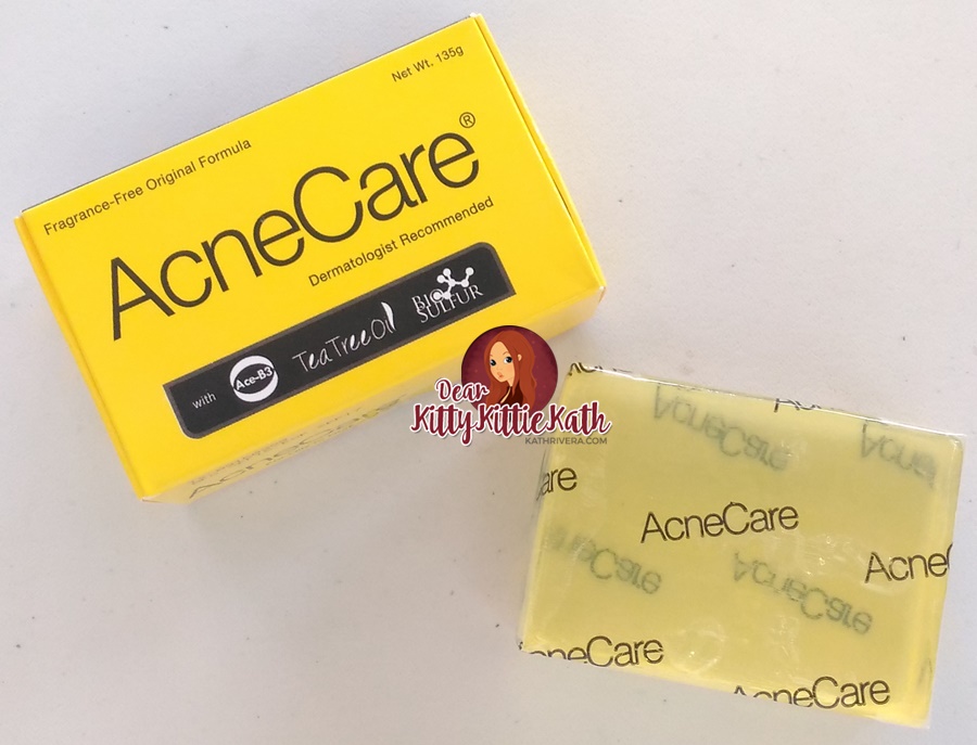 Feature: AcneCare Soap | Dear Kitty Kittie Kath- Top Lifestyle, Beauty ...