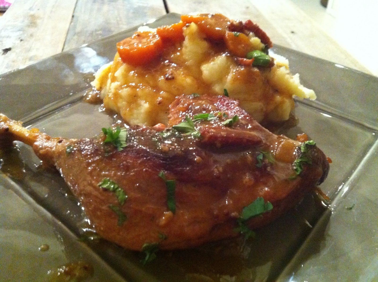 CUISSE DE CANARD FAÇON CARBONADE