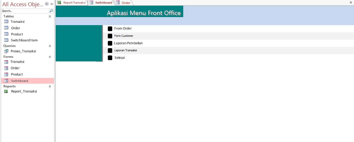 Cara Membuat Menu Dengan Switchboard Manager Switchboard Manager