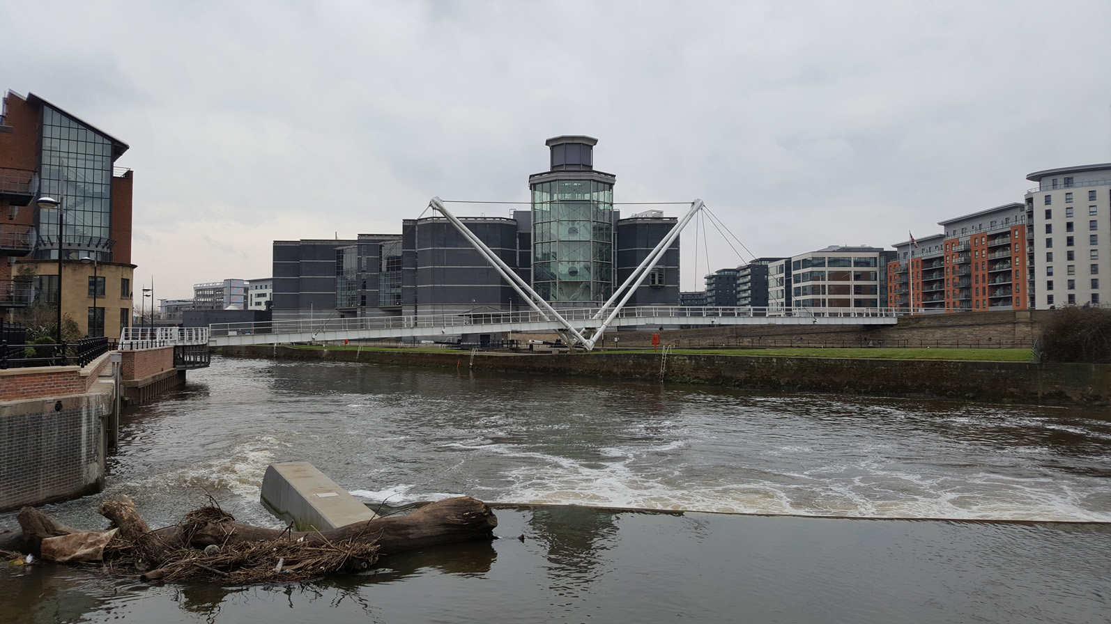 The Happy Pontist: Yorkshire Bridges: 23. Knight's Way Footbridge, Leeds