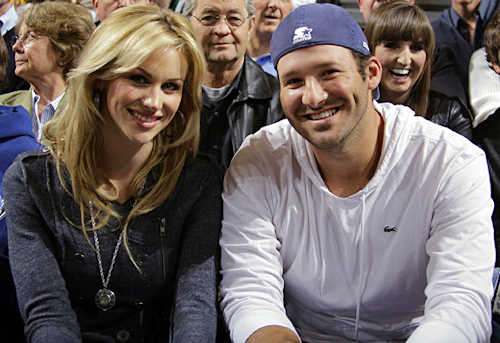 All About Sports: Tony Romo With Wife Images 2012